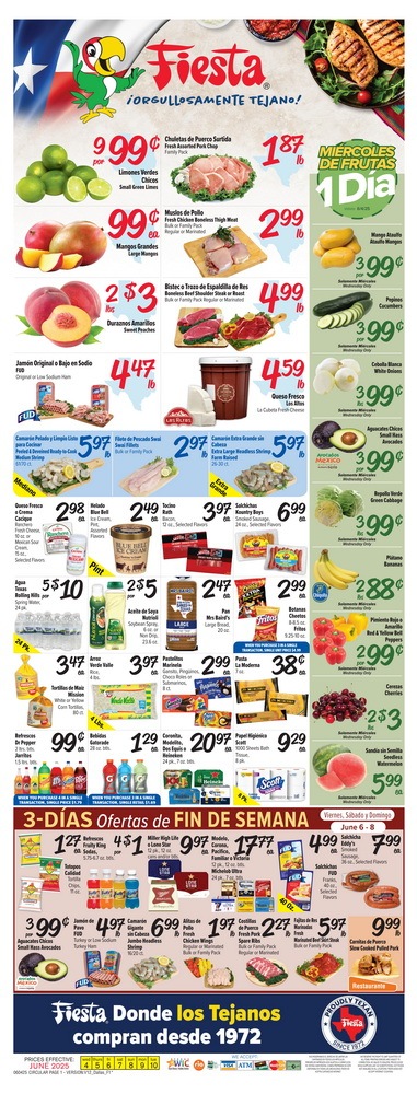 Fiesta Mart Weekly Ad Jun 04 – Jun 10, 2025