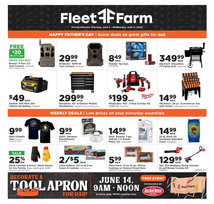 Fleet Farm Weekly Ad Jun 05 – Jun 11, 2025 (Father's Day Promotion ...