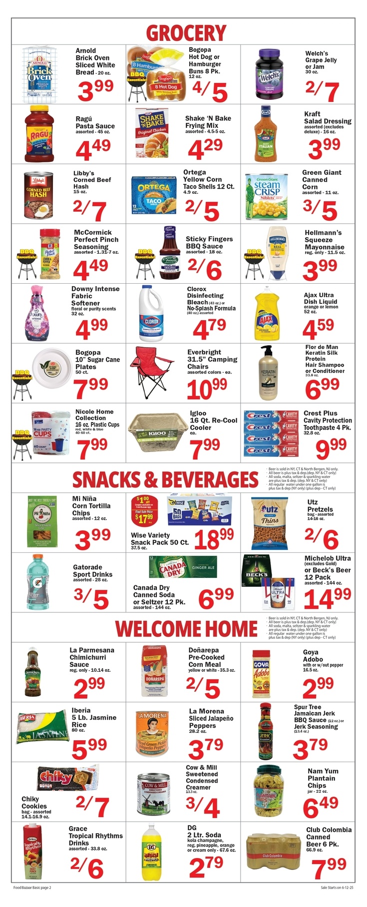 Food Bazaar Weekly Ad Jun 12 – Jun 18, 2025