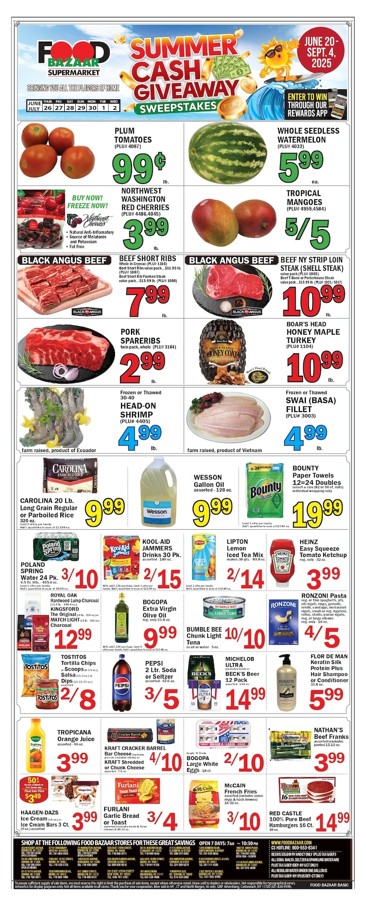 Food Bazaar Weekly Ad Jun 26 – Jul 02, 2025