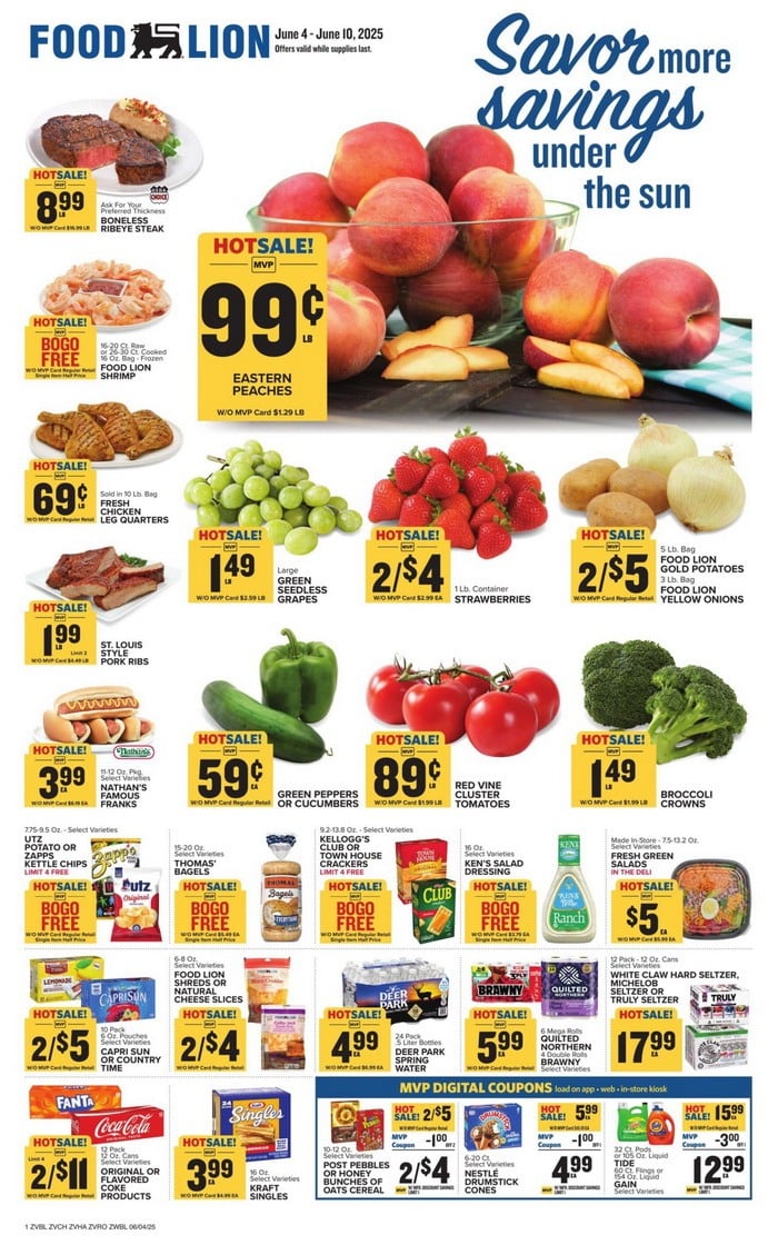Food Lion Weekly Ad Jun 04 – Jun 10 2025