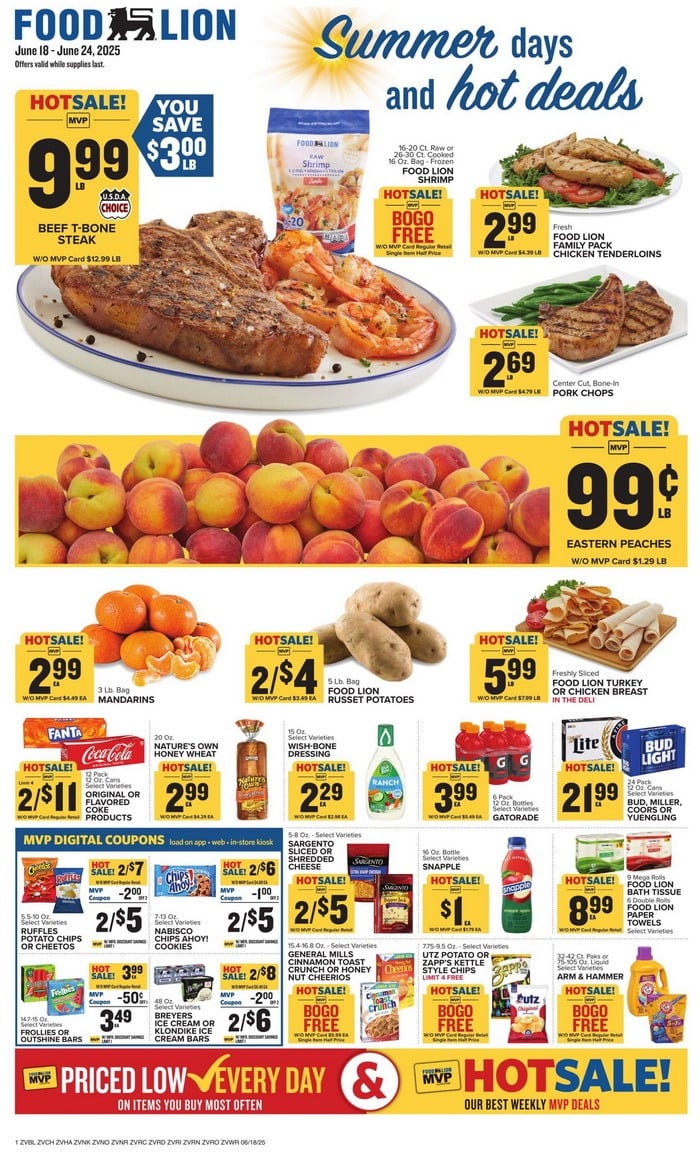 Food Lion Weekly Ad Jun 18 – Jun 24, 2025