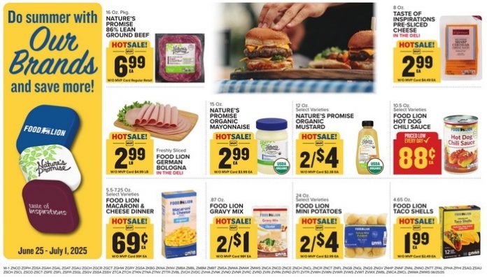 Food Lion Weekly Ad Jun 25 – Jul 01, 2025