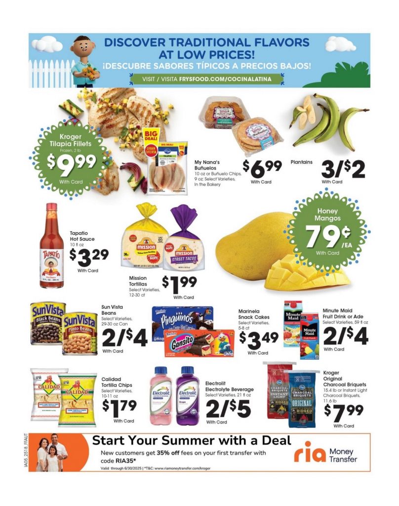 Fry's Food Weekly Ad Jun 04 – Jun 10, 2025