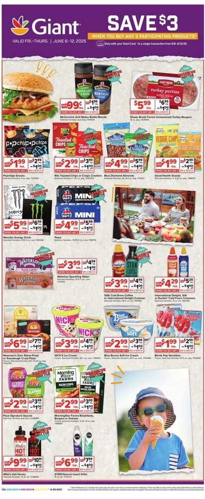 Giant Food Weekly Ad Jun 06 – Jun 12, 2025