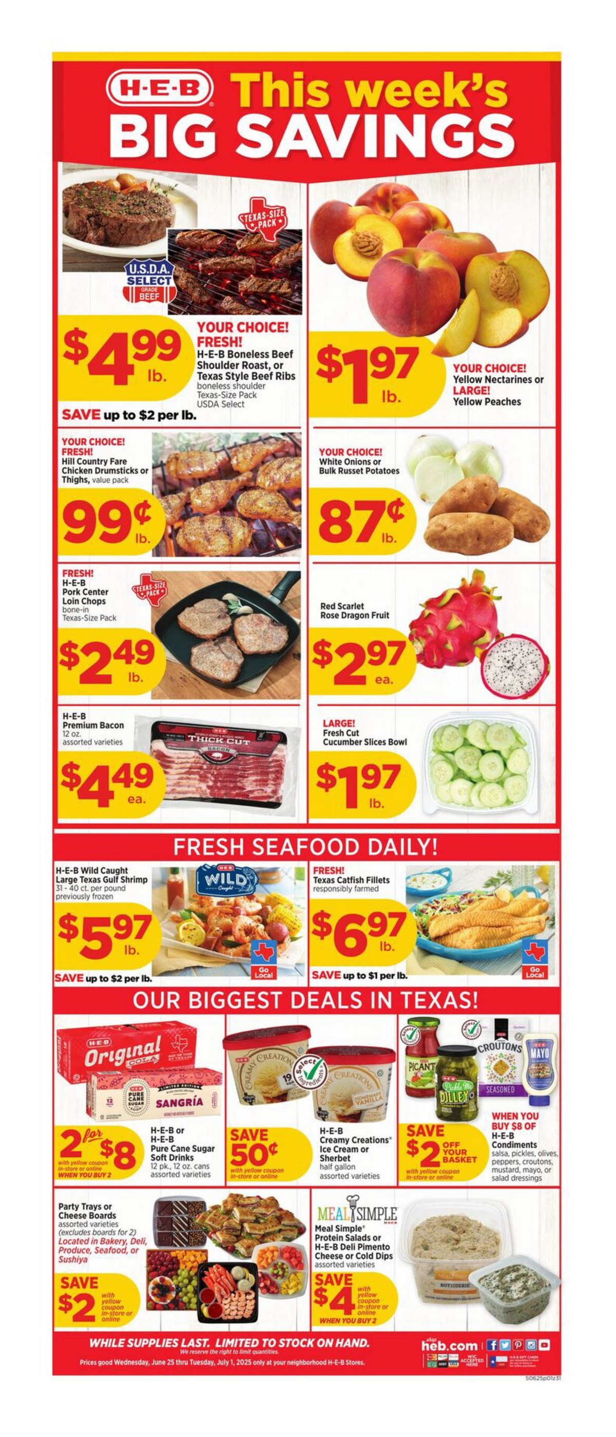 HEB Weekly Ad Jun 25 – Jul 01, 2025