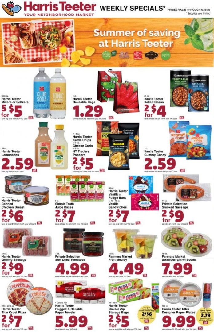 Harris Teeter Weekly Ad Jun 04 – Jun 10, 2025