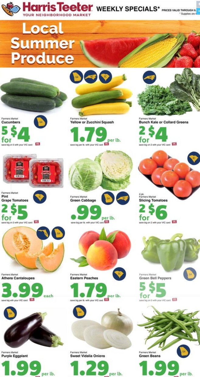 Harris Teeter Weekly Ad Jun 04 – Jun 10, 2025