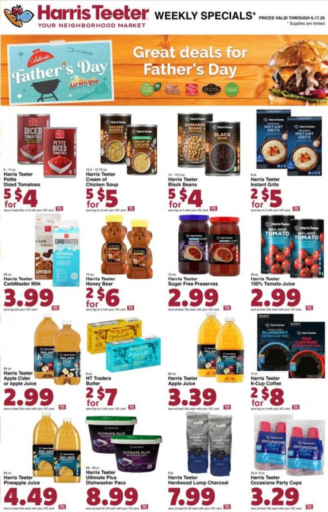 Harris Teeter Weekly Ad Jun 11 – Jun 17, 2025 (Father's Day Promotion ...