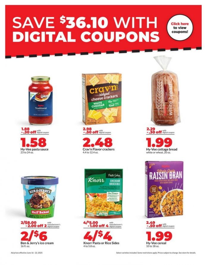 Hy-Vee Weekly Ad Jun 16 – Jun 22, 2025
