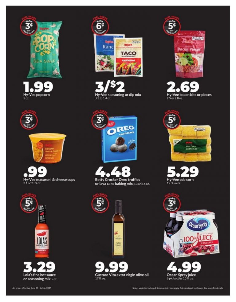 Hy-Vee Weekly Ad Jun 30 – Jul 06, 2025 (4th of July Promotion Included)