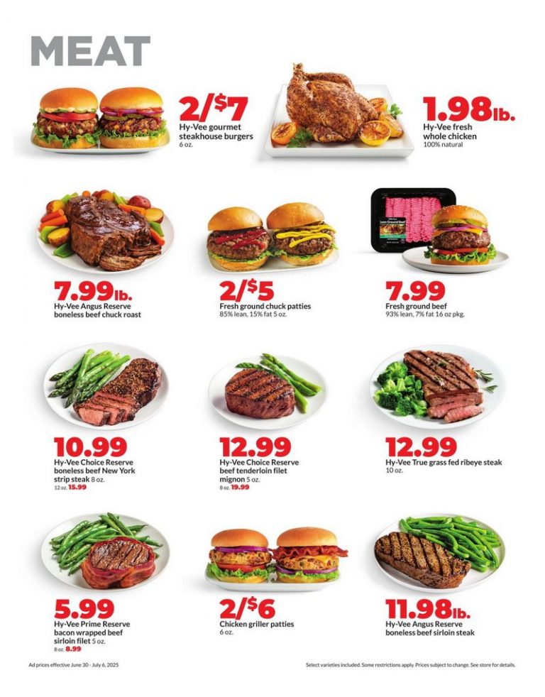 Hy-Vee Weekly Ad Jun 30 – Jul 06, 2025 (4th of July Promotion Included)
