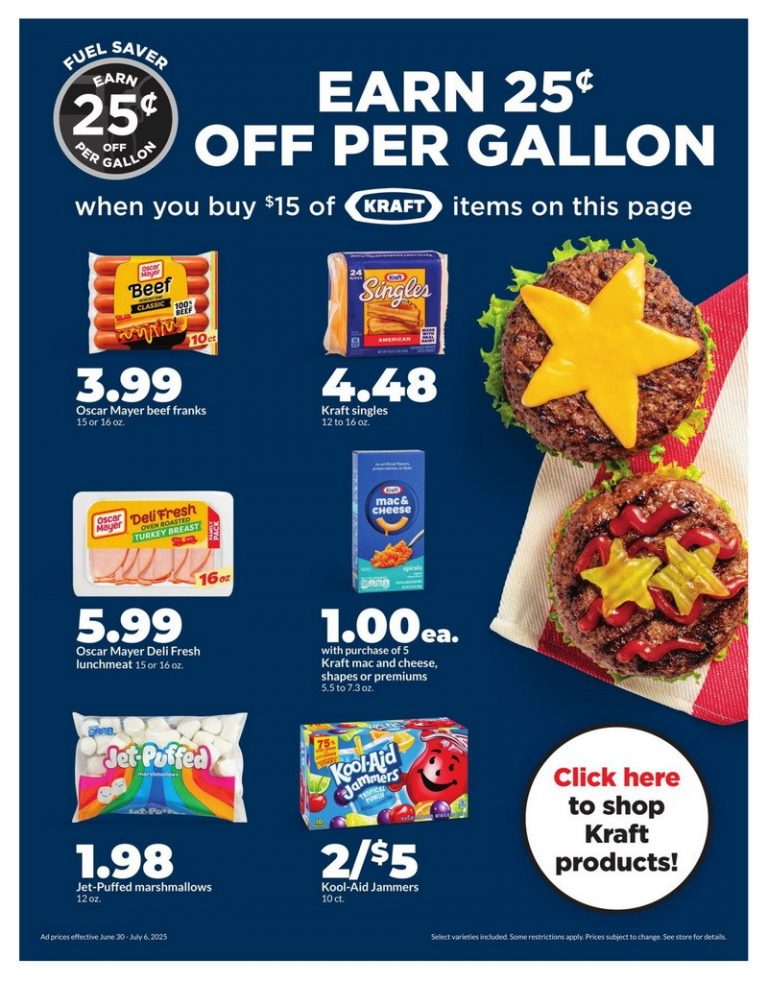 Hy-Vee Weekly Ad Jun 30 – Jul 06, 2025 (4th of July Promotion Included)