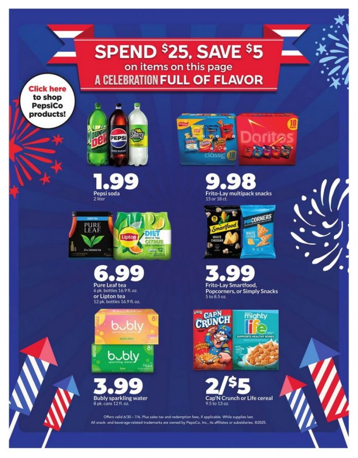 Hy-Vee Weekly Ad Jun 30 – Jul 06, 2025 (4th of July Promotion Included)