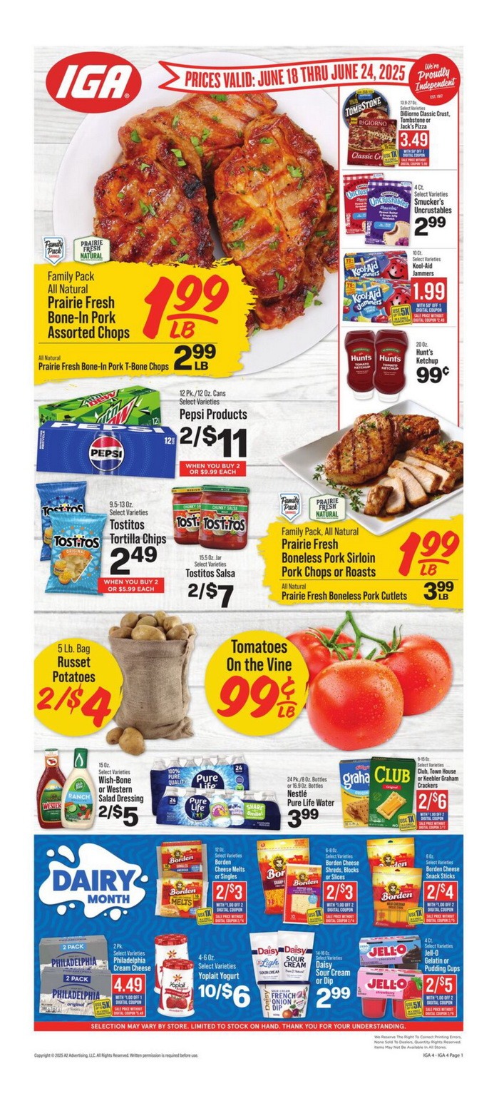 IGA Weekly Ad Jun 18 – Jun 24, 2025