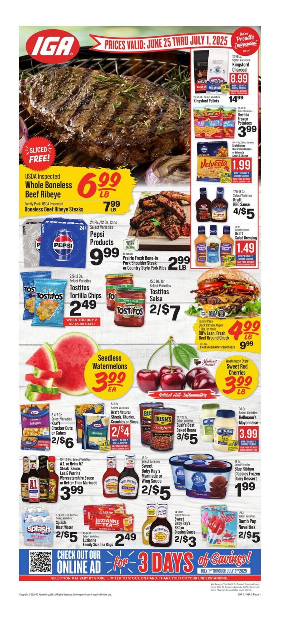 IGA Weekly Ad Jun 25 – Jul 01, 2025