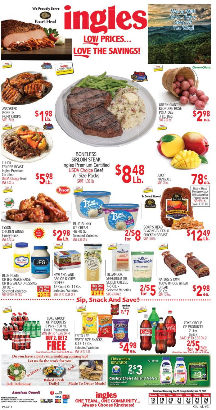 Ingles Weekly Ad Jun 18 – Jun 24, 2025