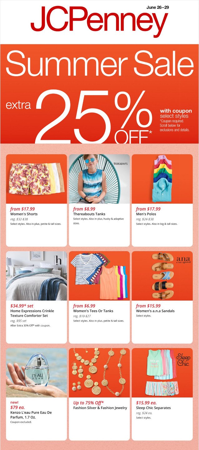 JCPenney Store Ad Jun 26 – Jun 29, 2025