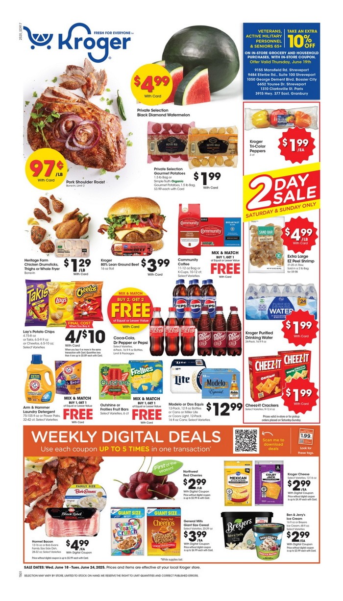 Kroger Weekly Ad Jun 18 – Jun 24, 2025