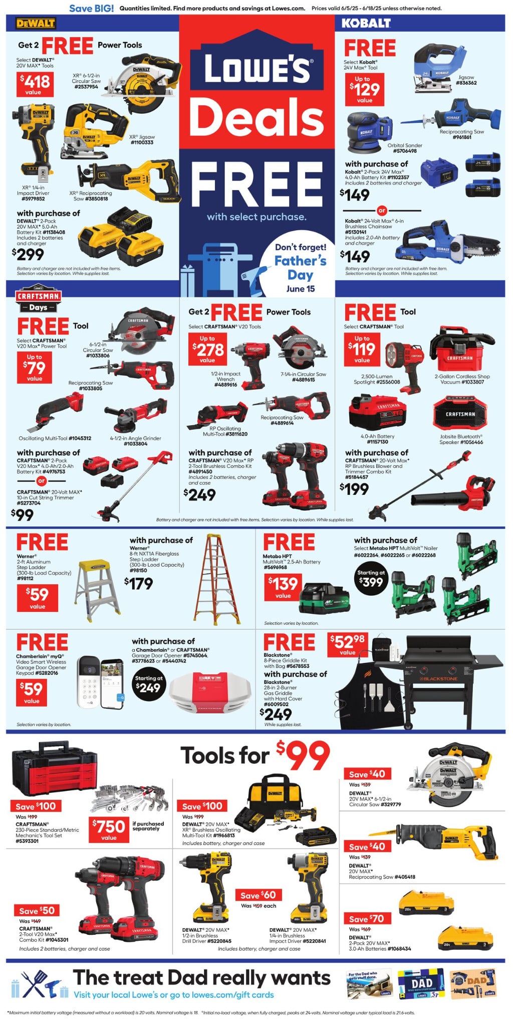 Lowe's Weekly Ad Jun 05 – Jun 18, 2025