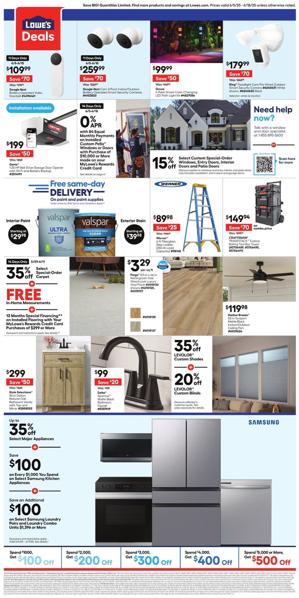 Lowe's Weekly Ad Jun 05 – Jun 18, 2025