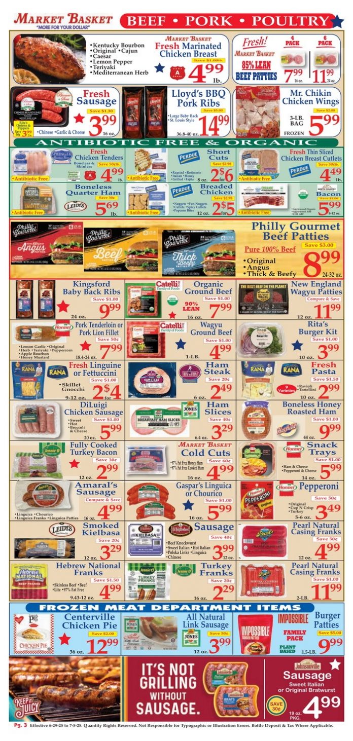 Market Basket Weekly Ad Jun 29 – Jul 05, 2025 ( 4th of July Promotion ...
