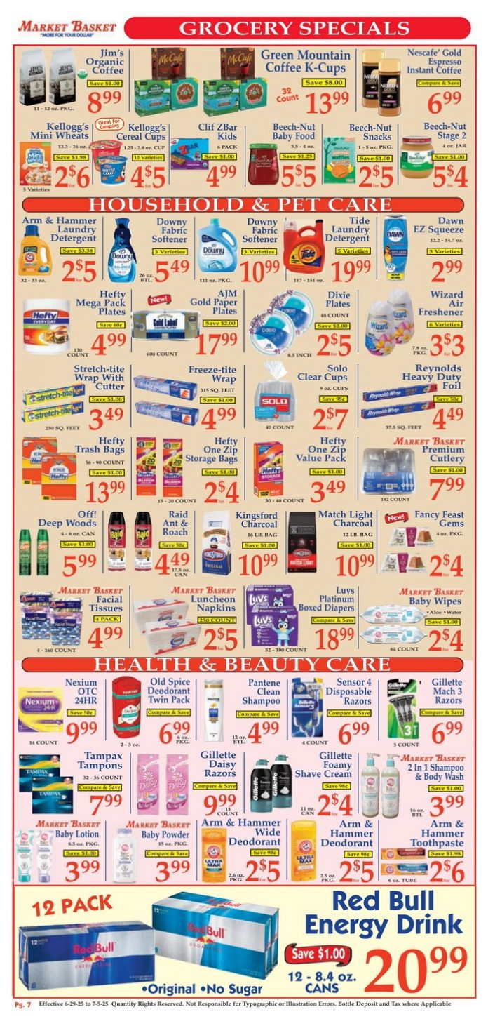 Market Basket Weekly Ad Jun 29 – Jul 05, 2025 ( 4th of July Promotion ...