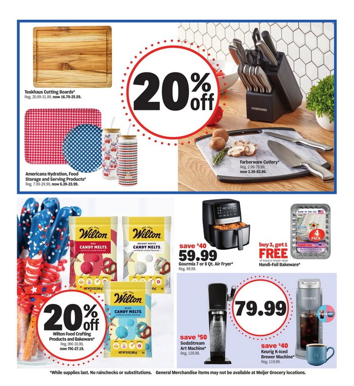Meijer 4th of July Sale Jun 22 – Jul 05, 2025