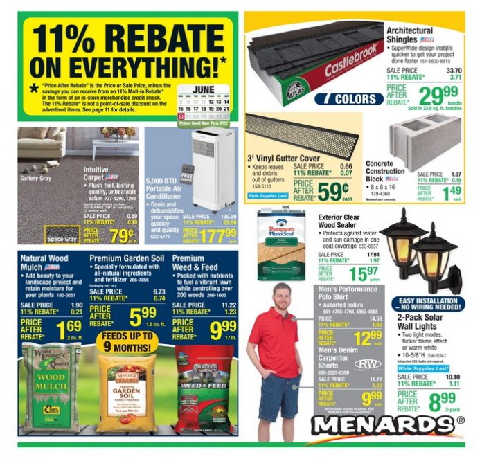 Menards Weekly Ad Jun 12 – Jun 22, 2025