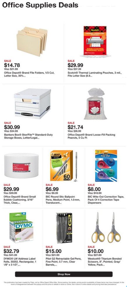 Office Depot Weekly Ad Jun 02 – Jun 08, 2025