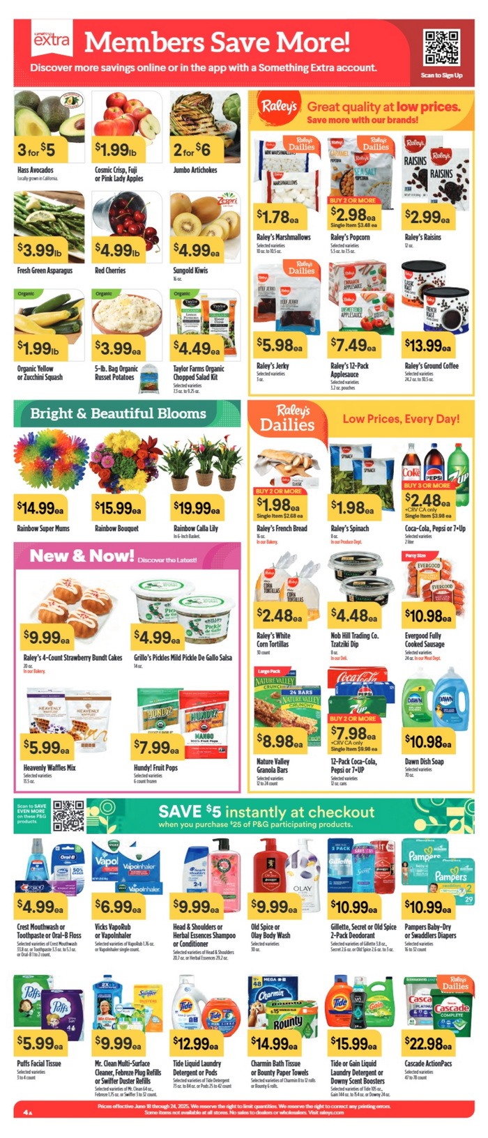 Raley's Supermarkets Weekly Ad Jun 18 – Jun 24, 2025