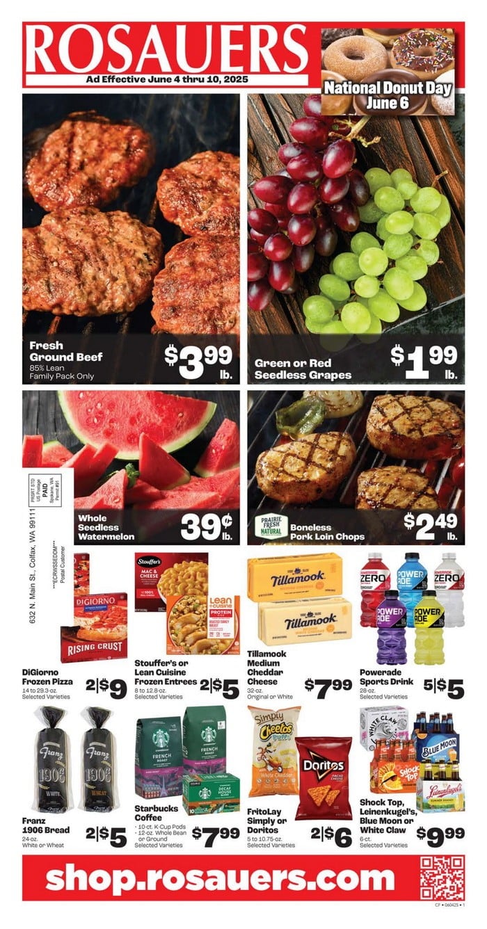 Rosauers Weekly Ad Jun 04 – Jun 10, 2025