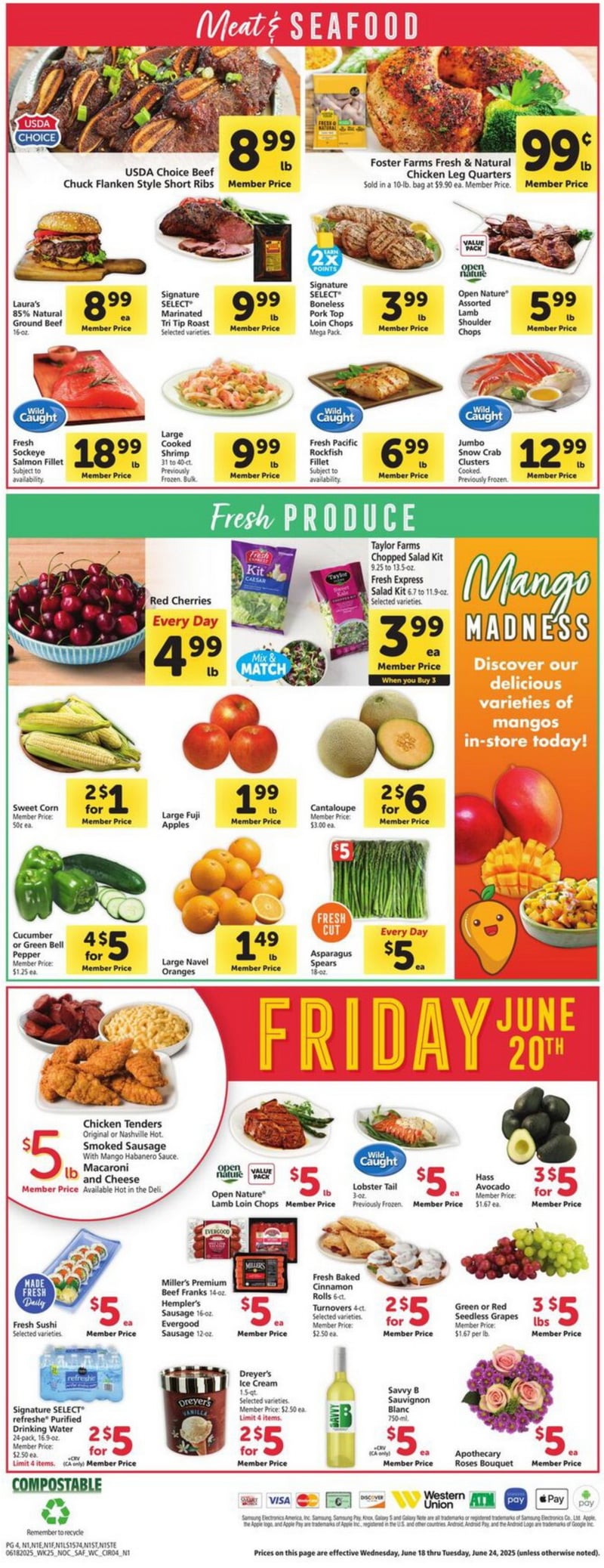 Safeway Weekly Ad Jun 18 – Jun 24, 2025
