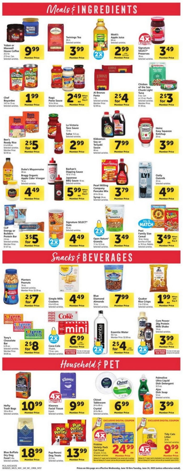 Safeway Weekly Ad Jun 18 – Jun 24, 2025