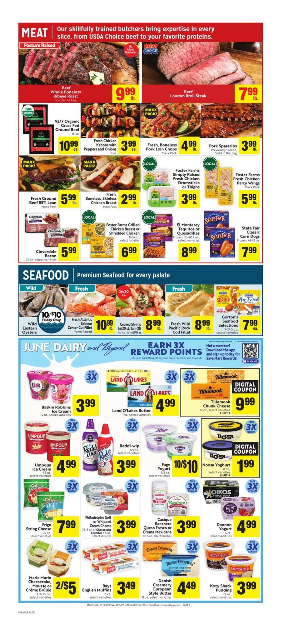 Save Mart Supermarkets Weekly Ad Jun 04 – Jun 10, 2025