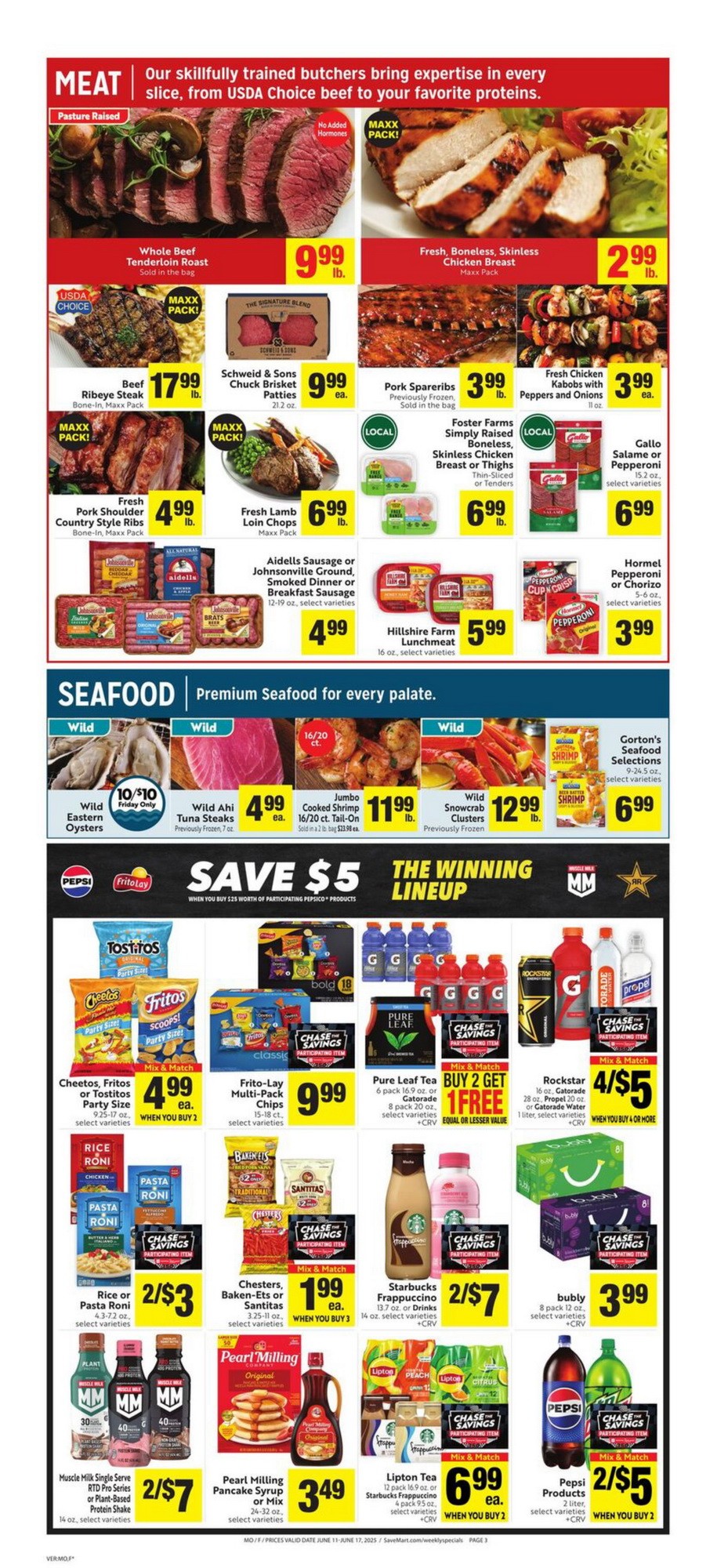 Save Mart Supermarkets Weekly Ad Jun 11 – Jun 17, 2025