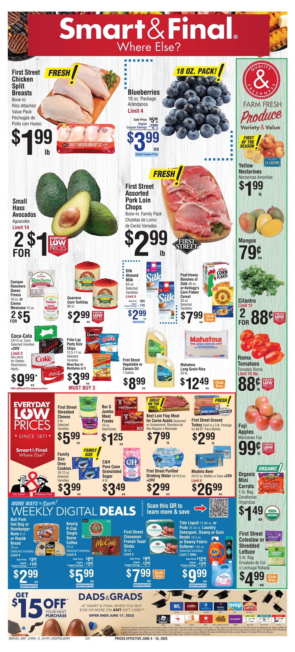 Smart & Final Weekly Ad Jun 04 – Jun 10, 2025