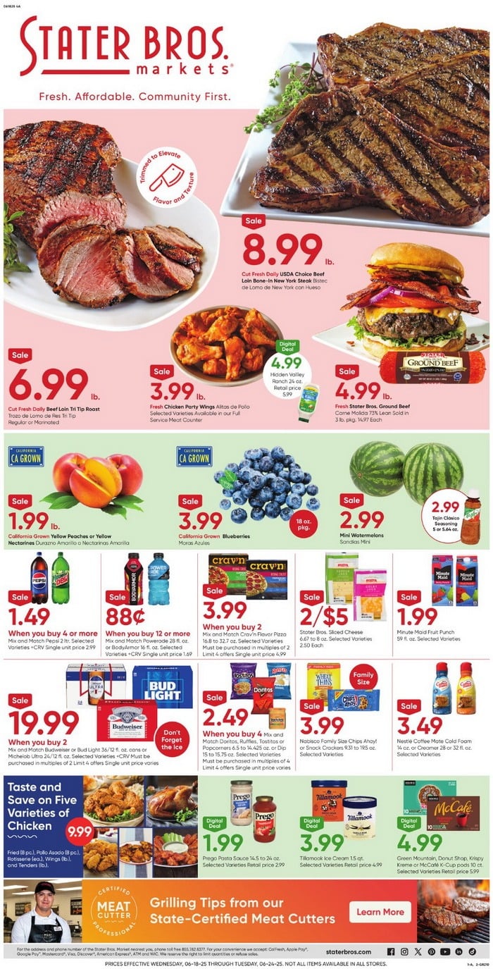Stater Bros Weekly Ad Jun 18 – Jun 24, 2025