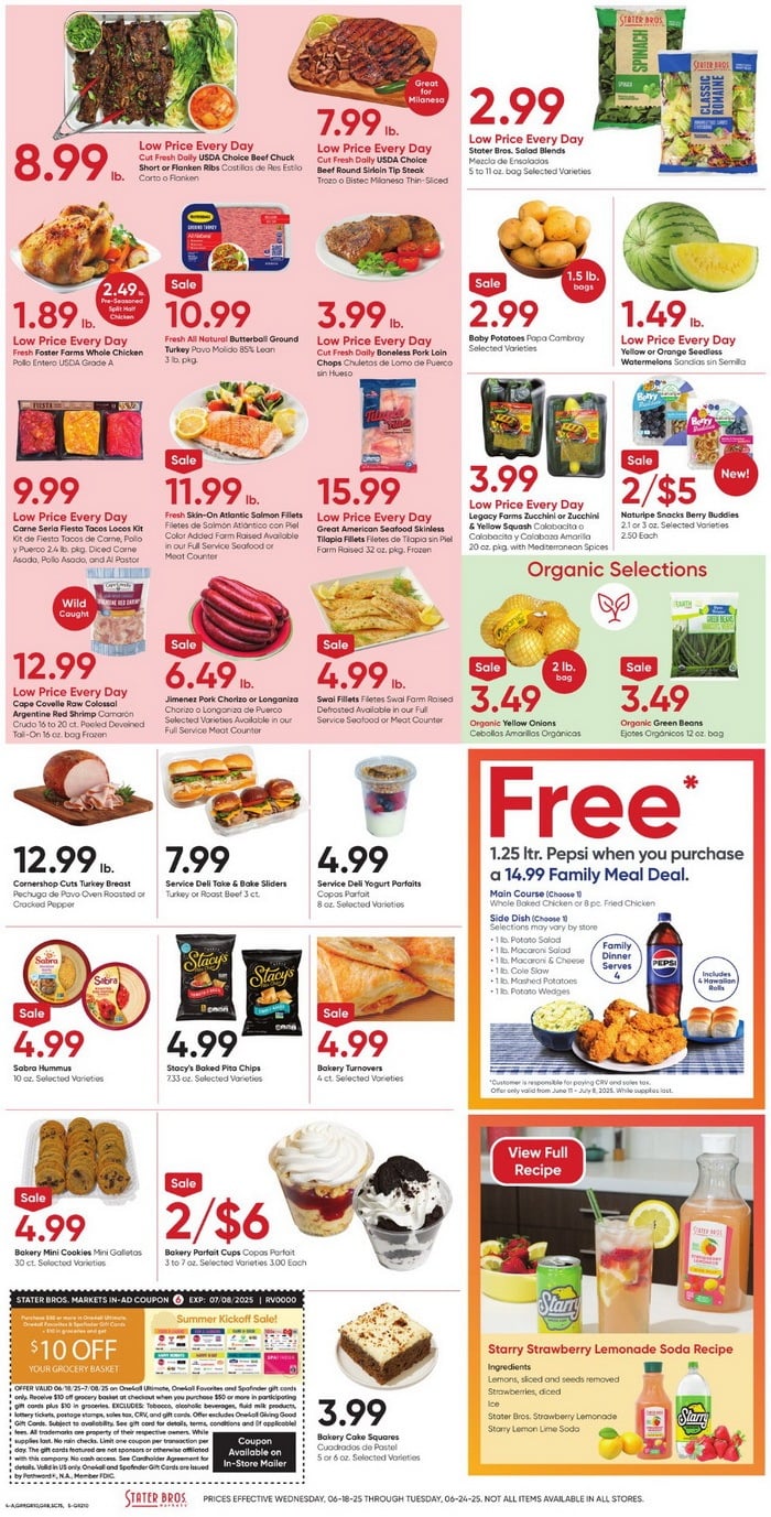 Stater Bros Weekly Ad Jun 18 – Jun 24, 2025