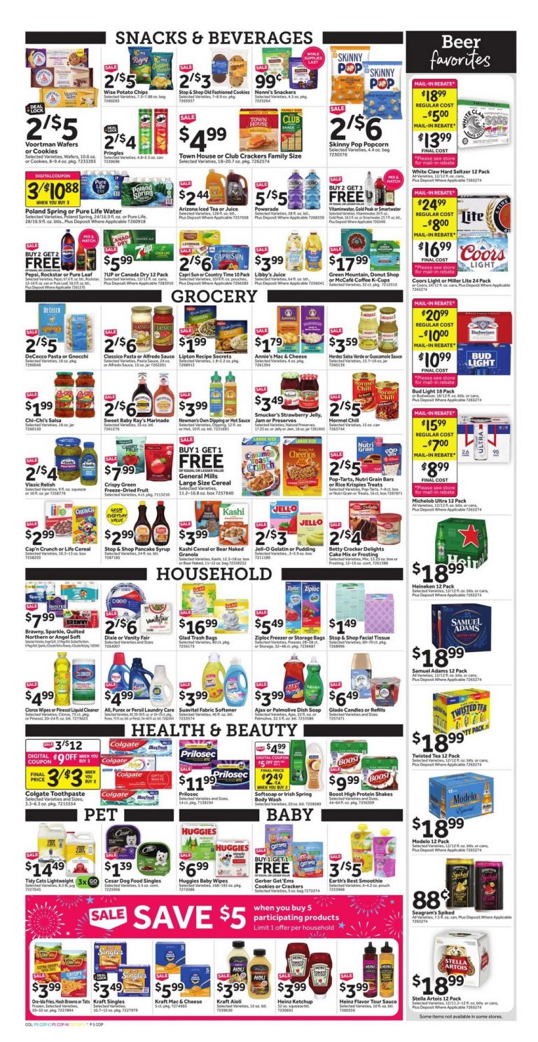 Stop & Shop Weekly Ad Jun 27 – Jul 03, 2025 (4th of July Promotion ...