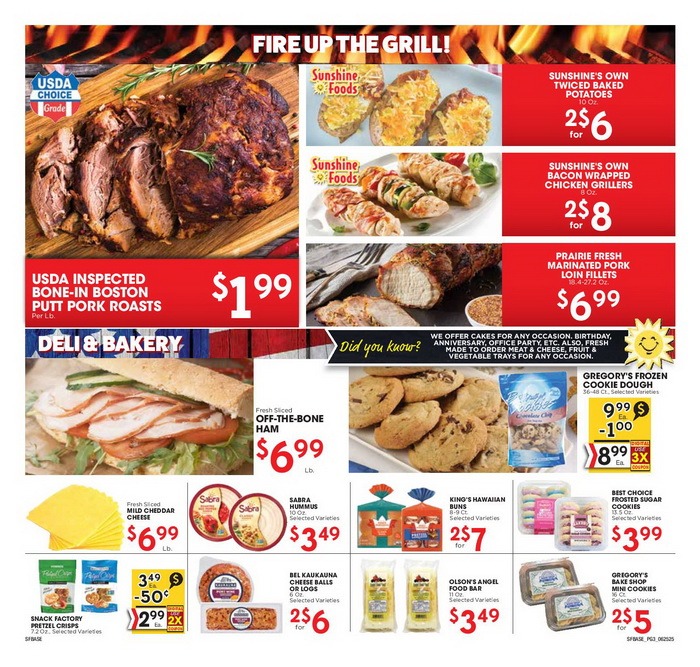 Sunshine Foods Weekly Ad Jun 25 – Jul 08, 2025 (Independence Day ...