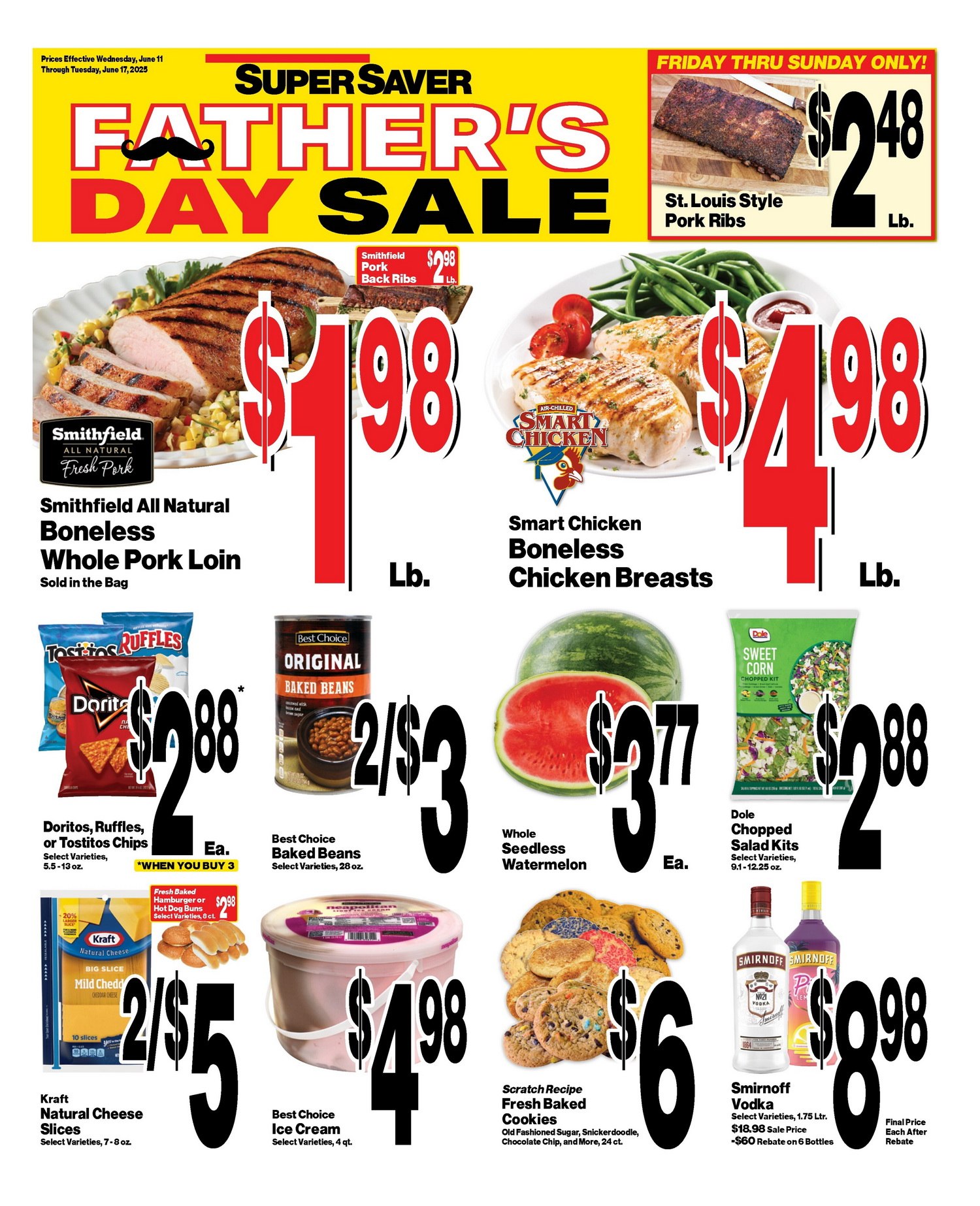 Super Saver Weekly Ad Jun 11 – Jun 17, 2025 (Father's Day Promotion ...