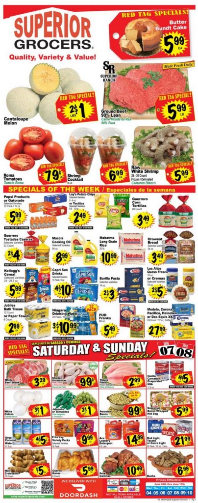 Superior Grocers Weekly Ad Jun 04 – Jun 10, 2025