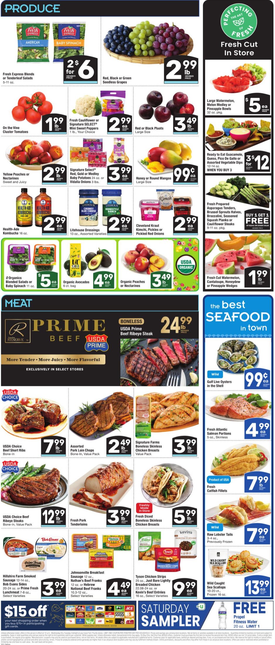 Tom Thumb Weekly Ad Jun 11 – Jun 17, 2025 (Father's Day Promotion Included)