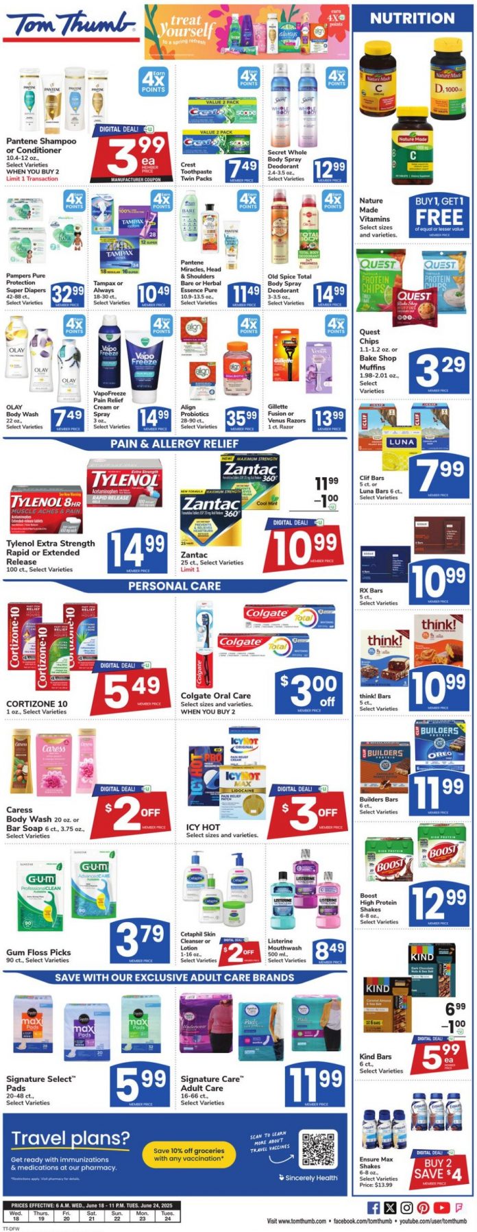 Tom Thumb Weekly Ad Jun 18 – Jun 24, 2025