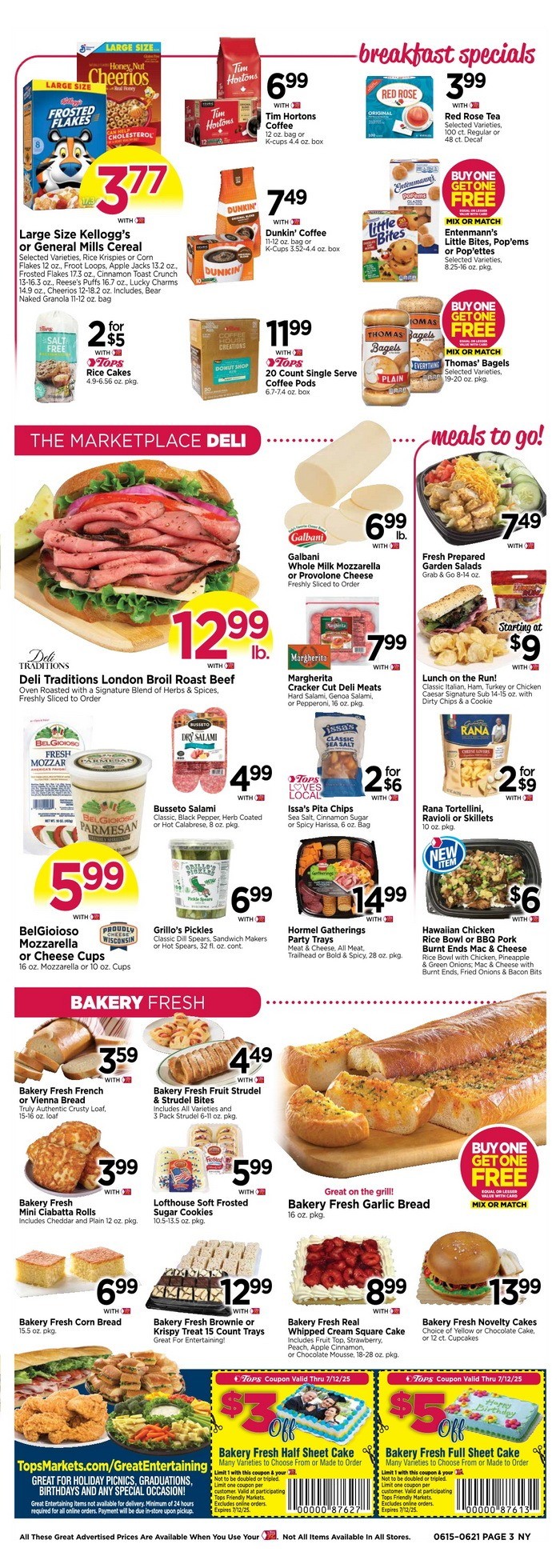 Tops Weekly Ad Jun 15 – Jun 21, 2025