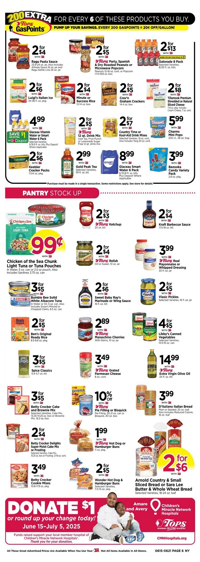 Tops Weekly Ad Jun 15 – Jun 21, 2025