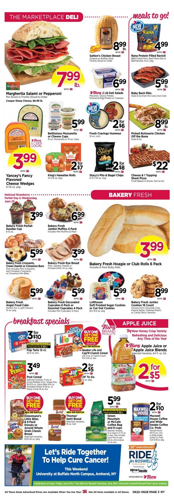 Tops Weekly Ad Jun 22 – Jun 28, 2025