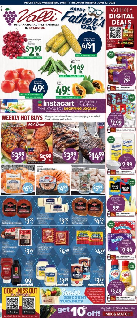 Valli Produce Weekly Ad Jun 11 – Jun 17, 2025 (Father's Day Promotion ...