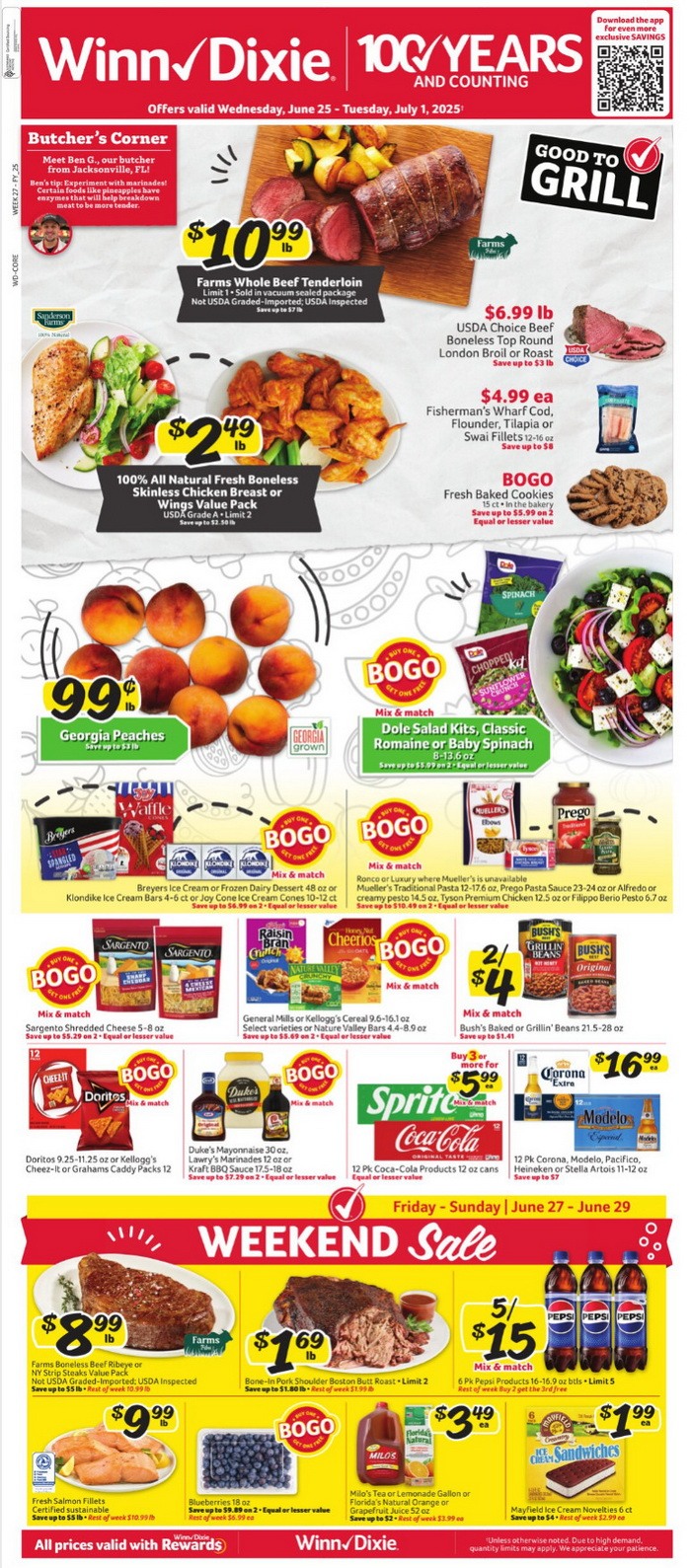 Winn-Dixie Weekly Ad Jun 25 – Jul 01, 2025